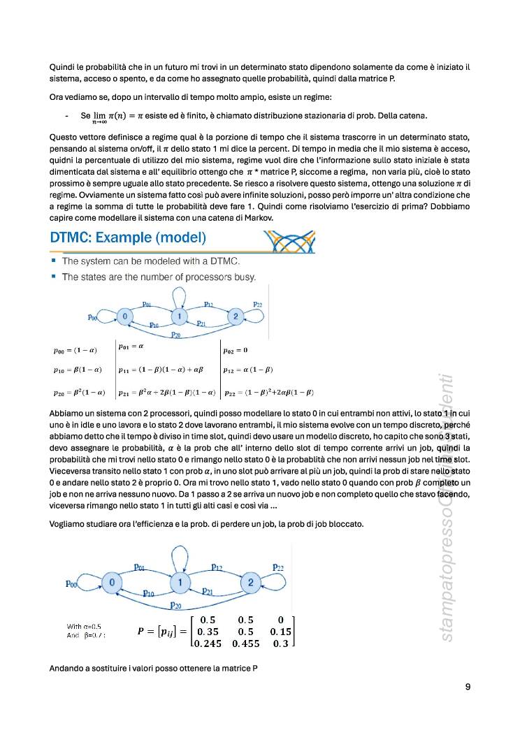 Impianti di Elaborazione - Sbobine di Teoria Delle Code - Officina Studenti
